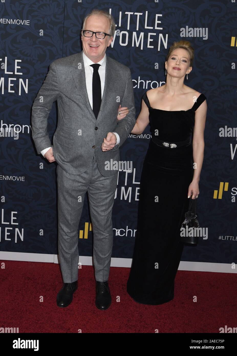 07 December 2019 - New York, New York - Tracy Letts, Carrie Coon ...