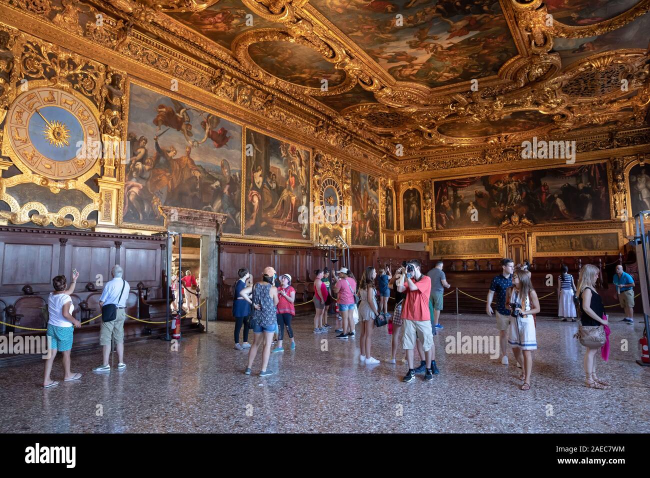 Doges palace inside hi-res stock photography and images - Alamy