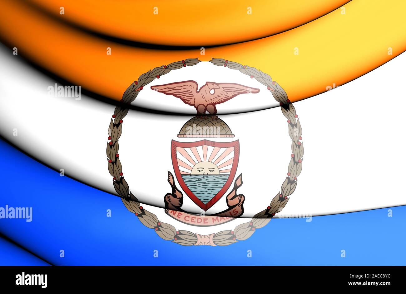 3D Flag of The Bronx (New York), USA. 3D Illustration Stock Photo - Alamy