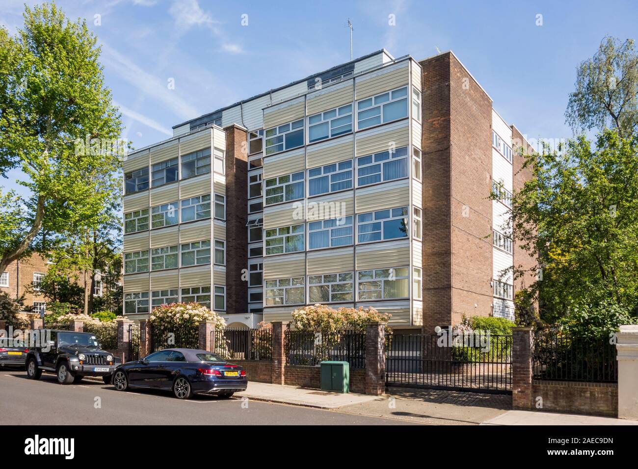 Bonham House, residential apartment building, Ladbroke Road, Notting ...