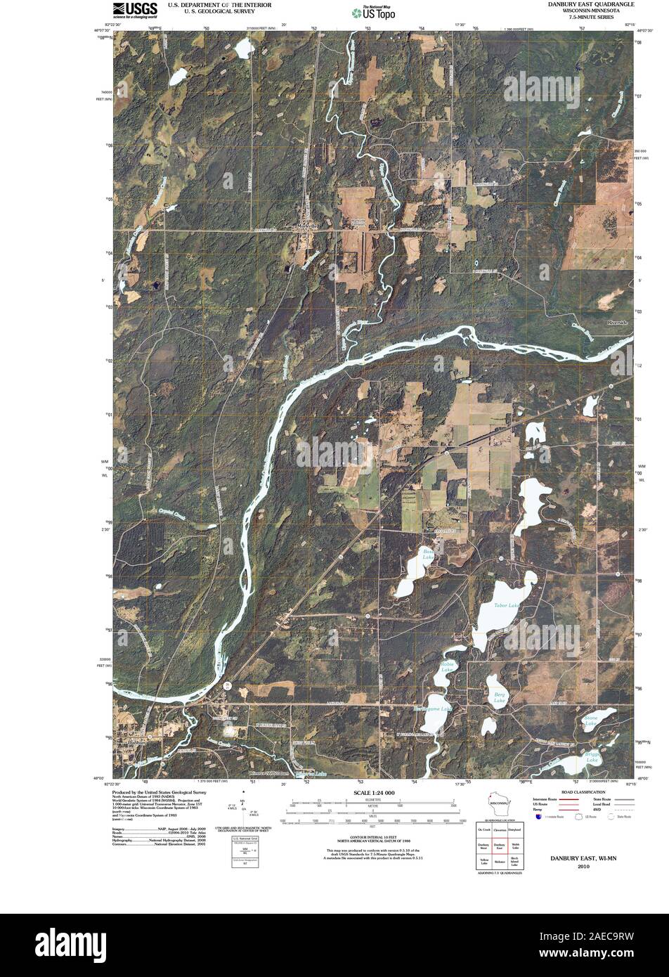 Danbury map Cut Out Stock Images & Pictures - Alamy