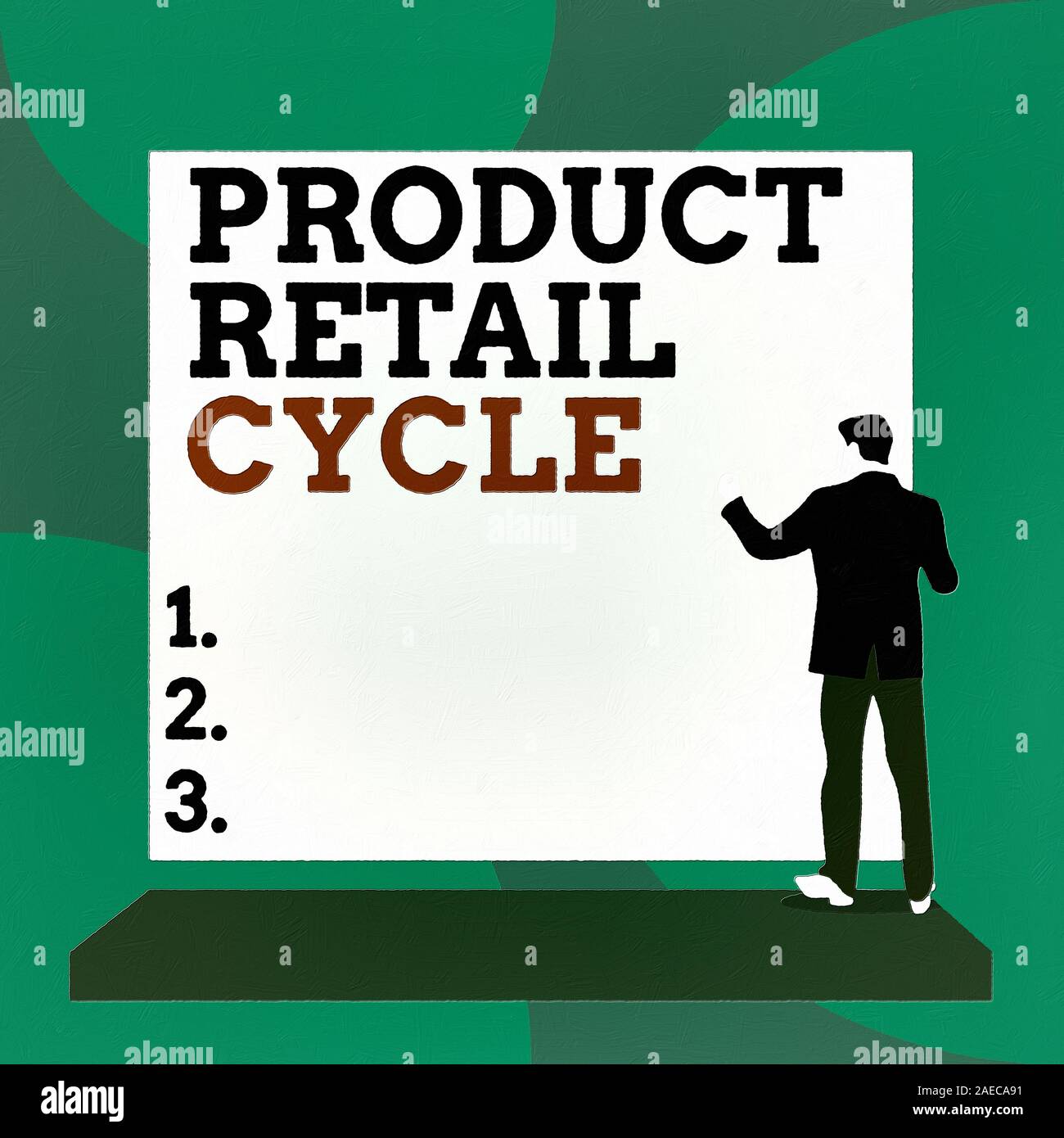 Conceptual hand writing showing Product Retail Cycle. Concept meaning ...