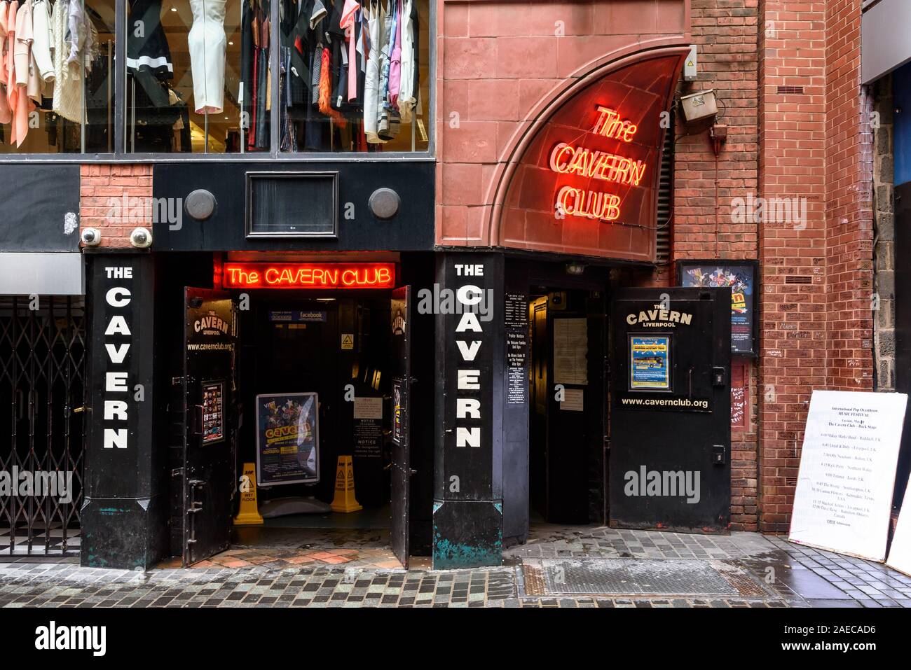 LIVERPOOL,UK- 19 MAY,2015:The Cavern Club is a nightclub at 10 Mathew ...