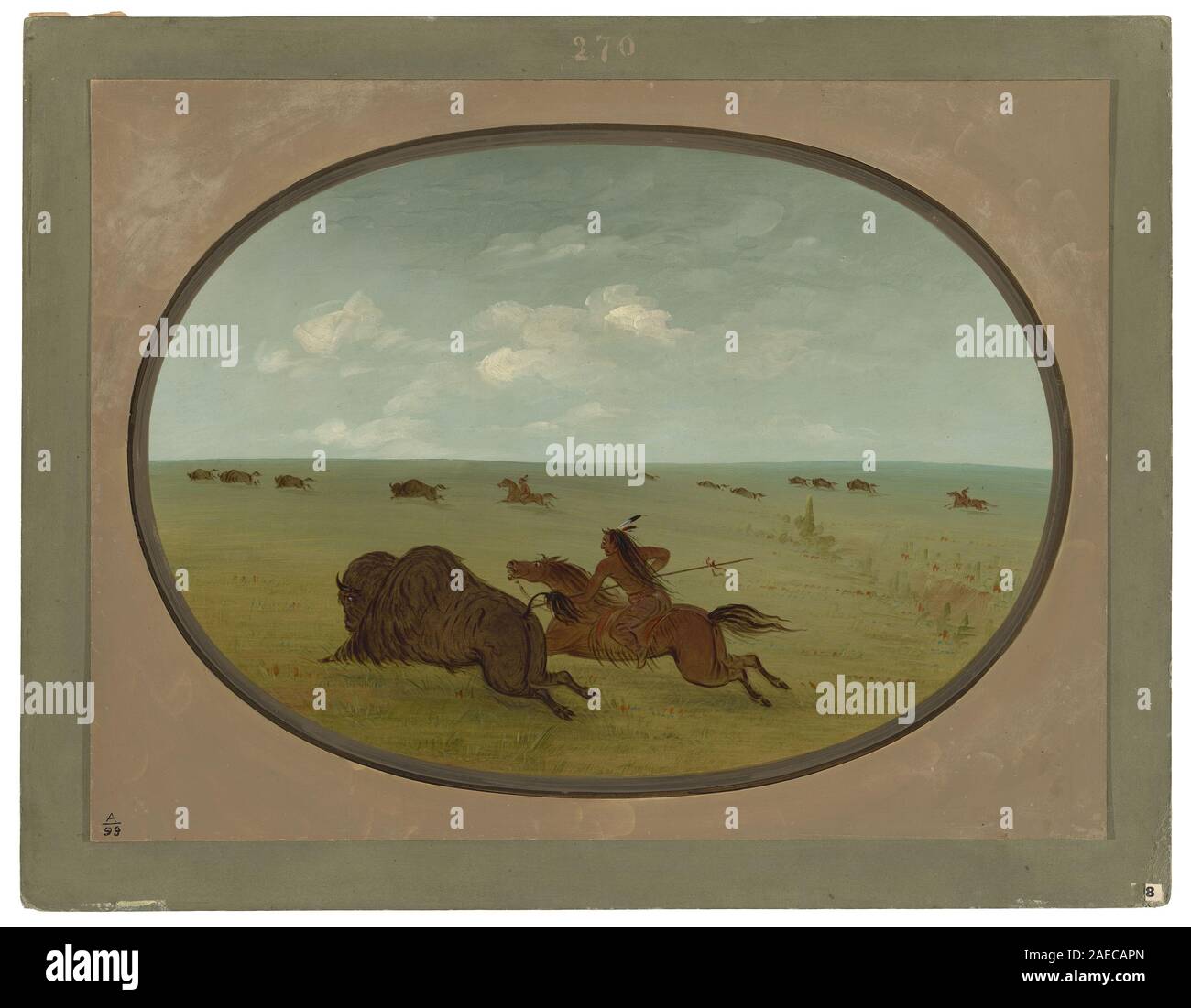 Plains indians buffalo Cut Out Stock Images & Pictures - Alamy