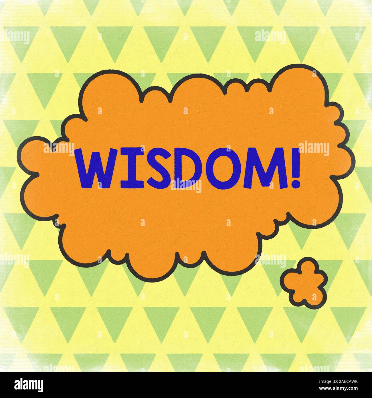 Conceptual hand writing showing Wisdom. Concept meaning the ability to ...