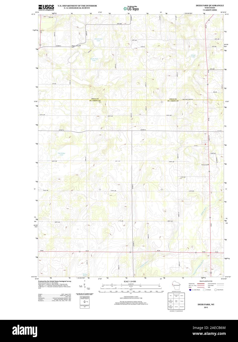 Deer park map Cut Out Stock Images & Pictures - Alamy