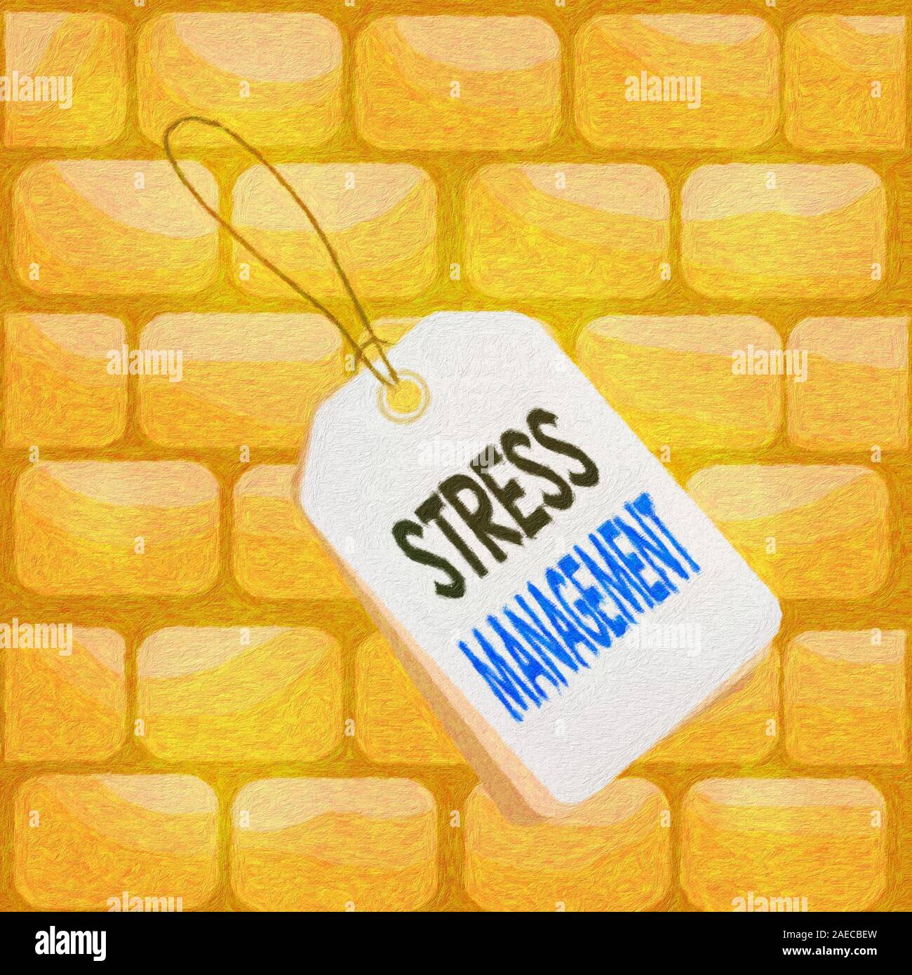 Handwriting text writing Stress Management. Conceptual photo method of ...