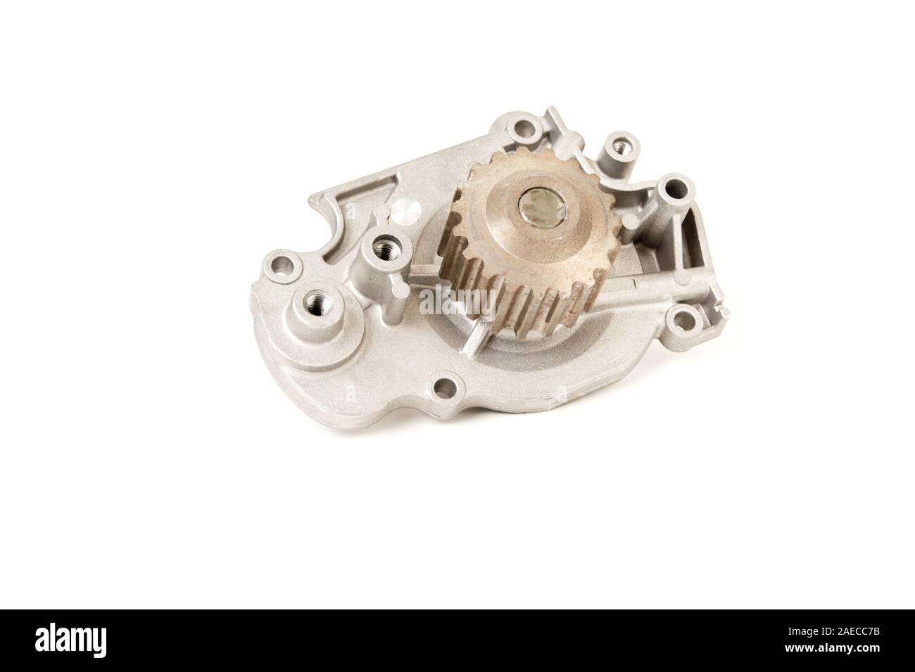 Car pump isolated on white background. New spare parts for cars Stock ...