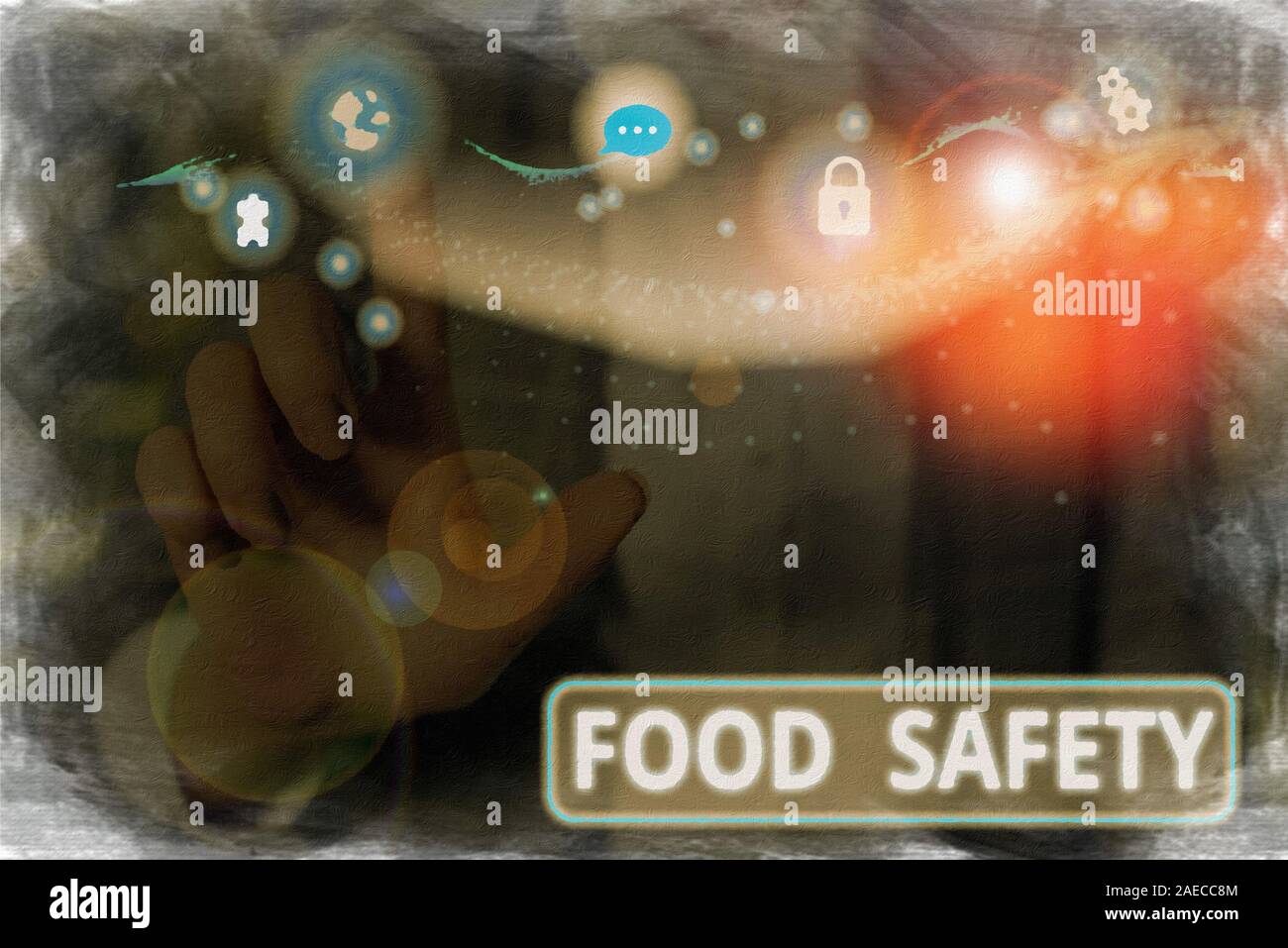 Handwriting text Food Safety. Conceptual photo conditions and practices ...