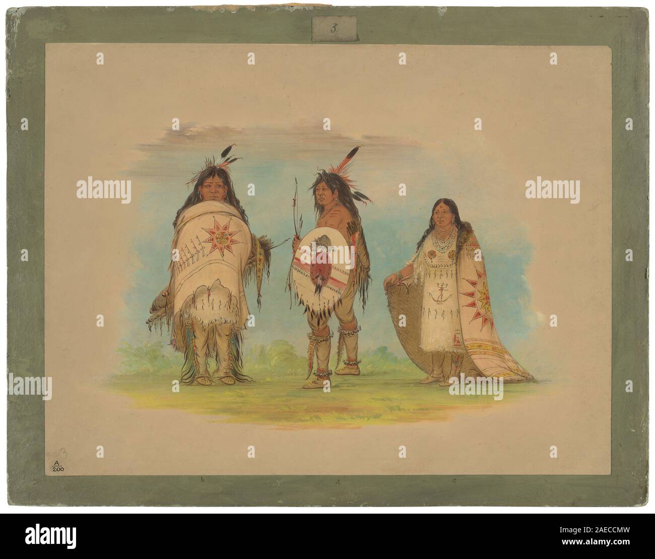 American indians in scene Cut Out Stock Images & Pictures - Alamy