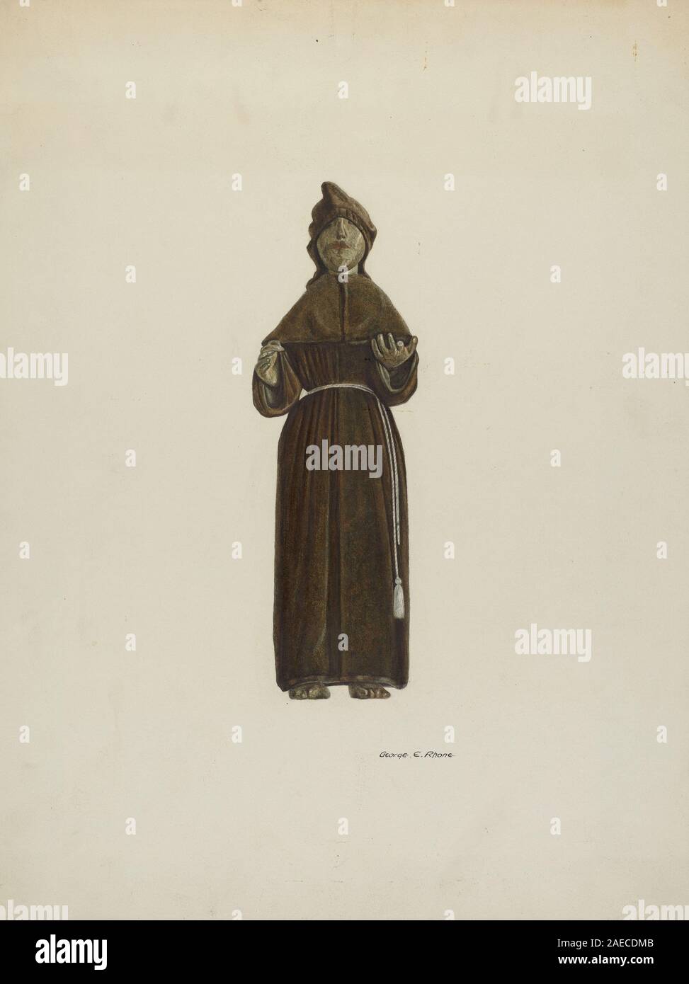 Santo Bulto; 1939date George E Rhone, Santo Bulto, 1939 Stock Photo - Alamy