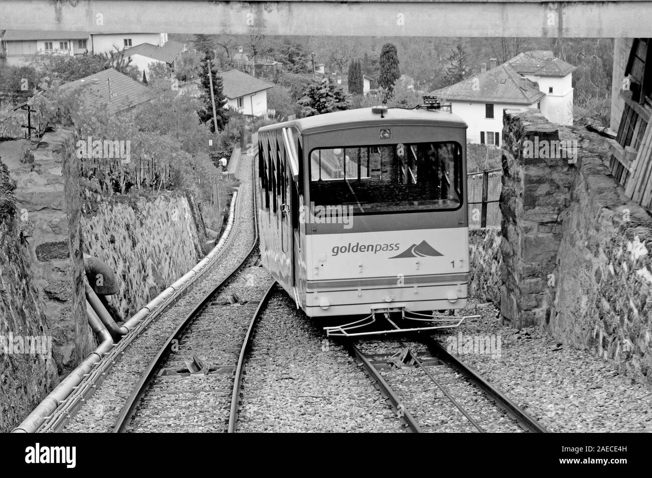 Golden pass railway Black and White Stock Photos & Images - Alamy