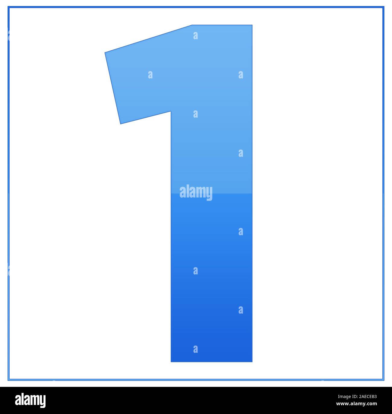 Number upside down Cut Out Stock Images & Pictures - Alamy