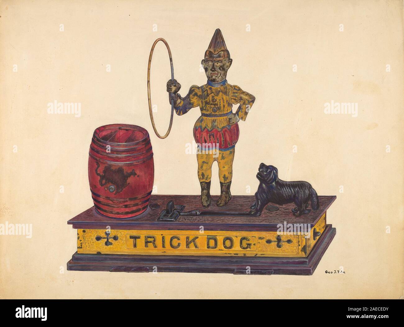 Trick dog hi-res stock photography and images - Alamy