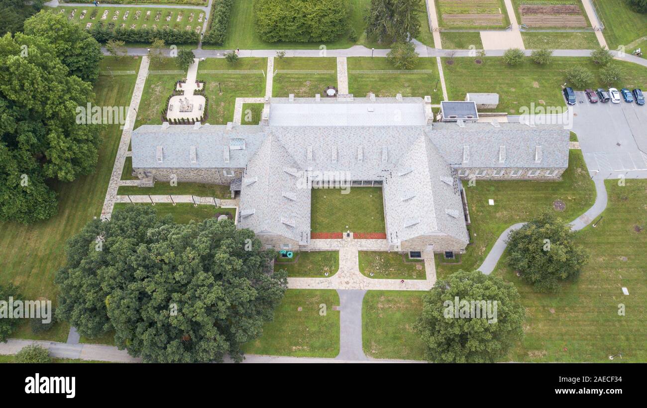 Franklin d roosevelt presidential library and museum hi-res stock ...