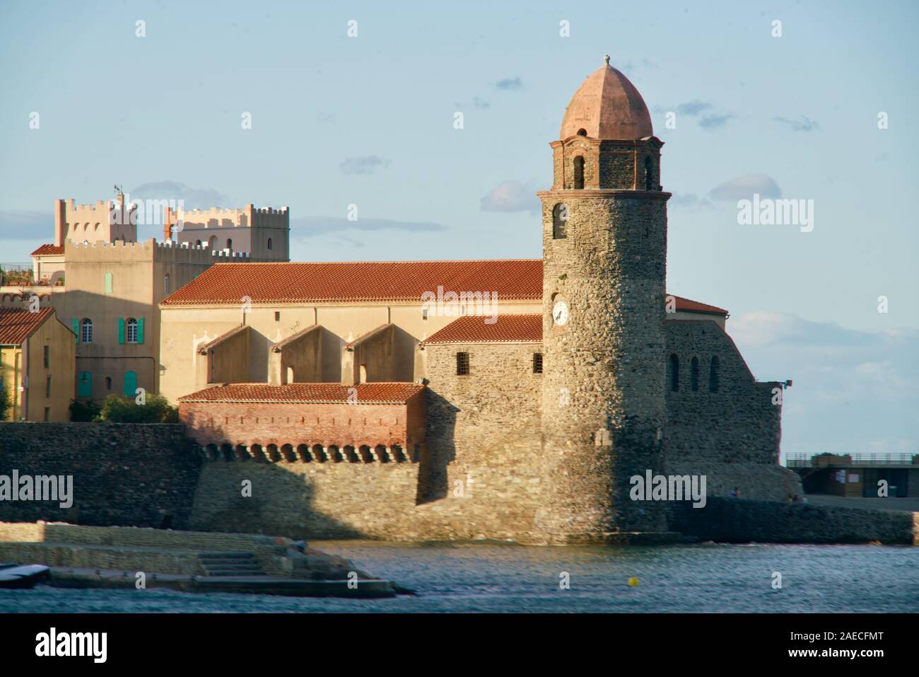 Medieval church at the sea Stock Photo - Alamy