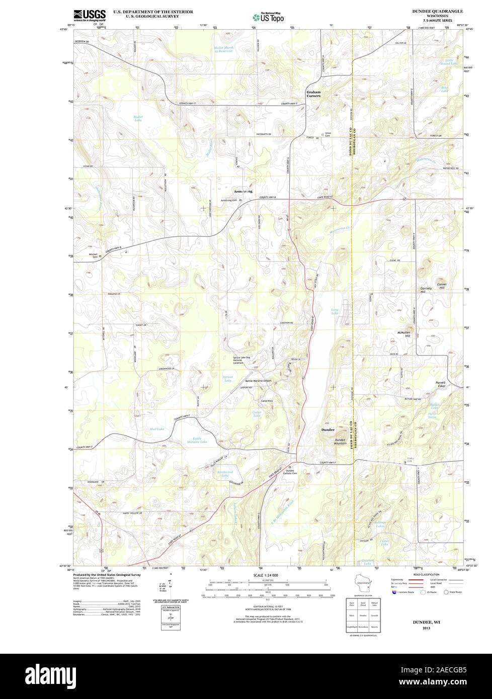 Map of dundee Cut Out Stock Images & Pictures - Alamy