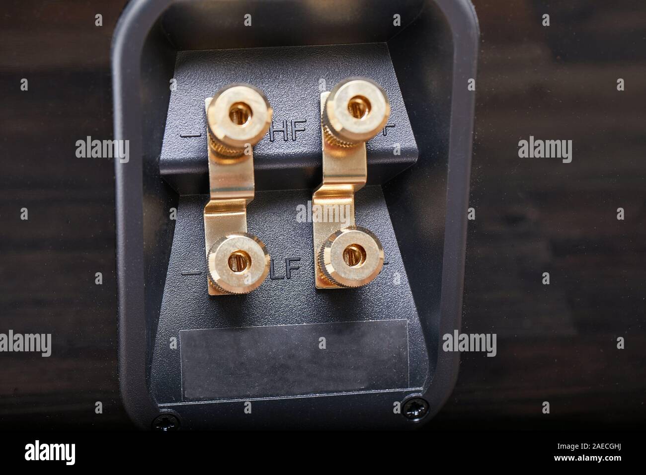 Hifi speaker back Stock Photo - Alamy