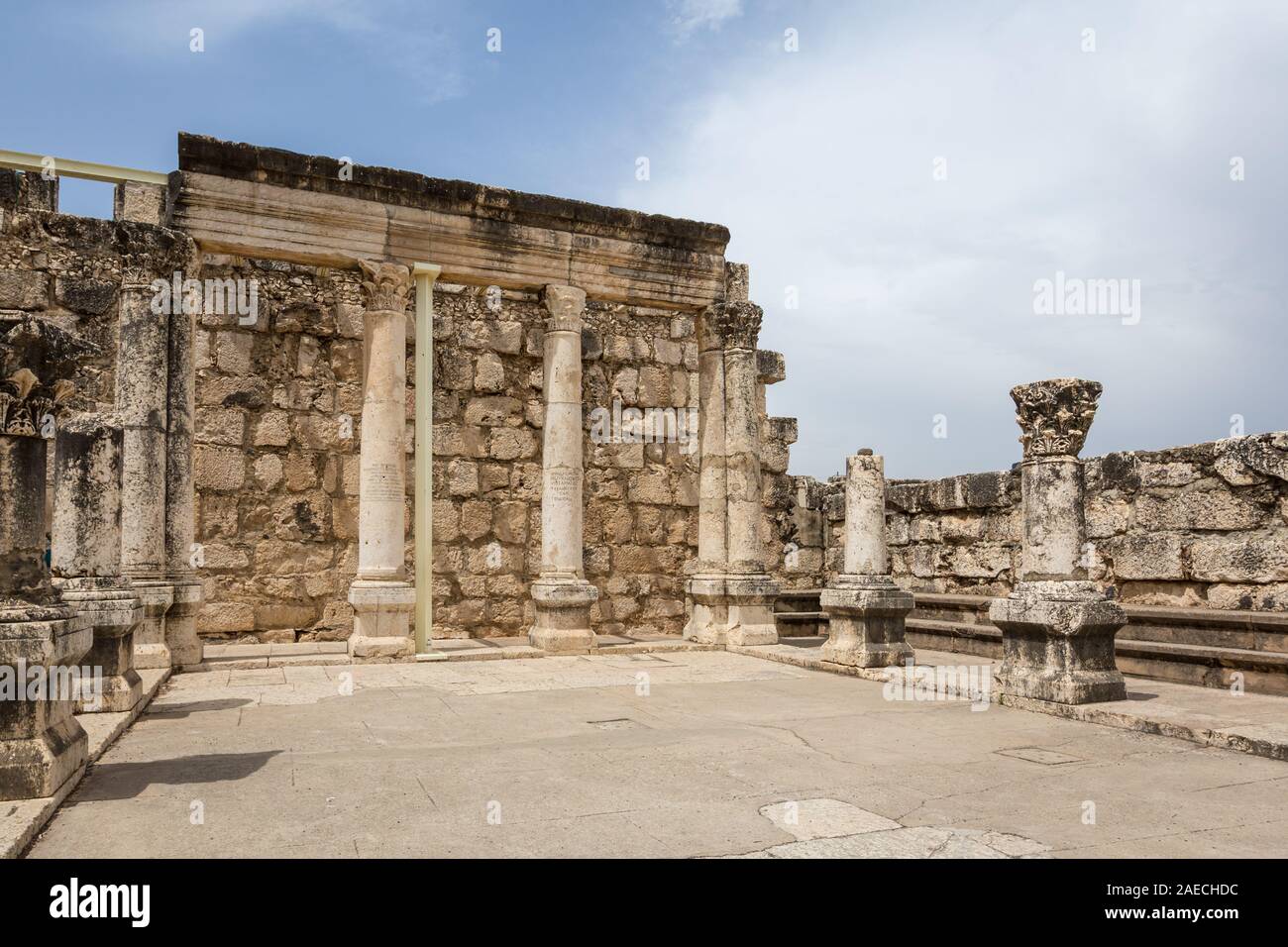 1st century synagogue at capernaum hi-res stock photography and images ...