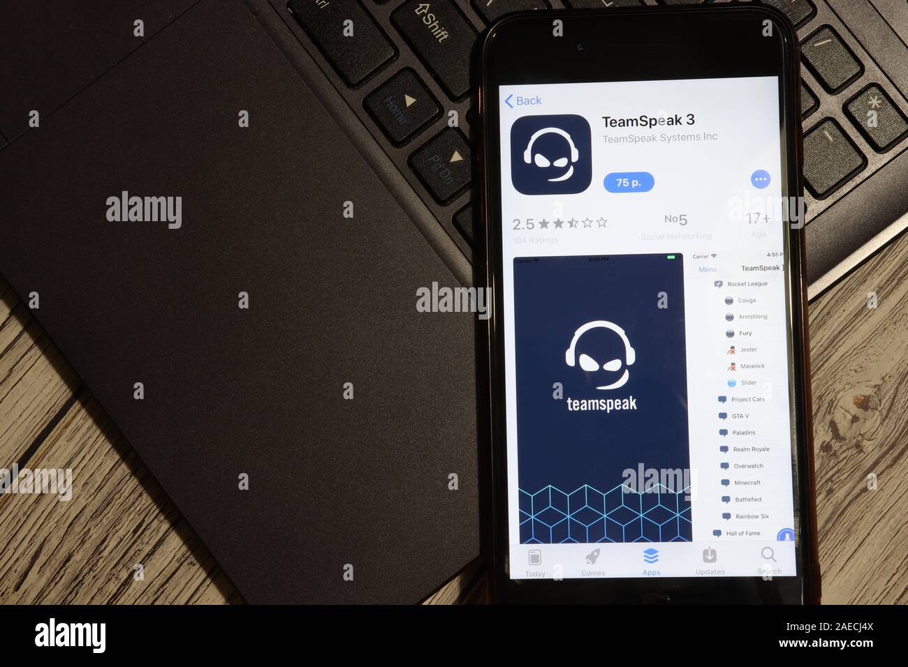 Teamspeak icon hi-res stock photography and images - Alamy