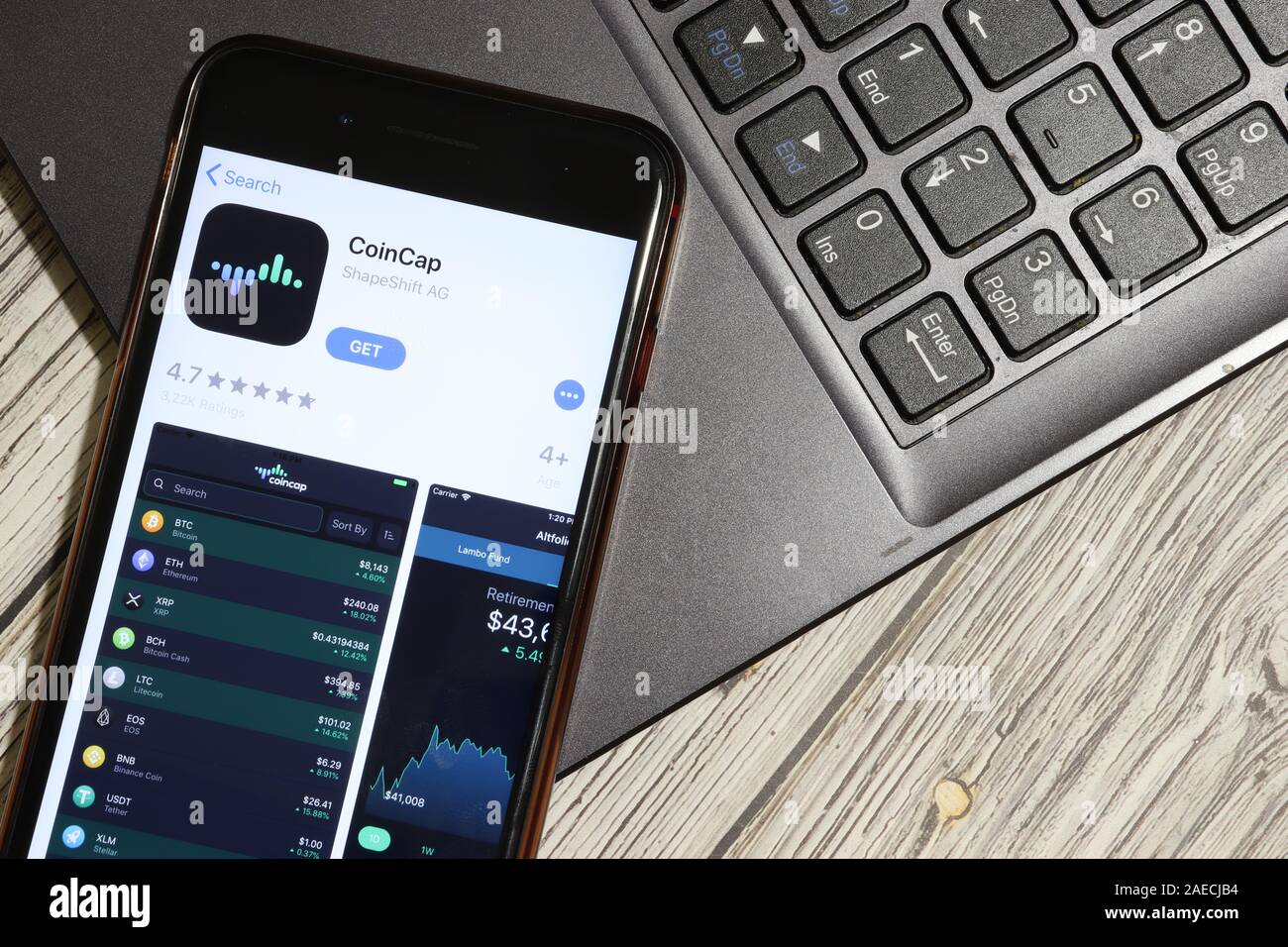 Coincap logo hi-res stock photography and images - Alamy
