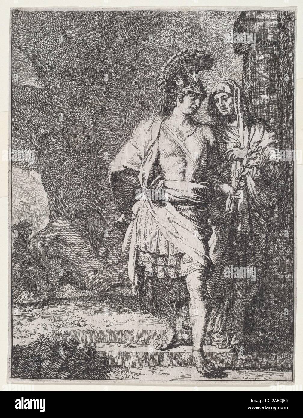 Aeneas and the Sibyl; c. 1670 Gerard de Lairesse, Aeneas and the Sibyl ...