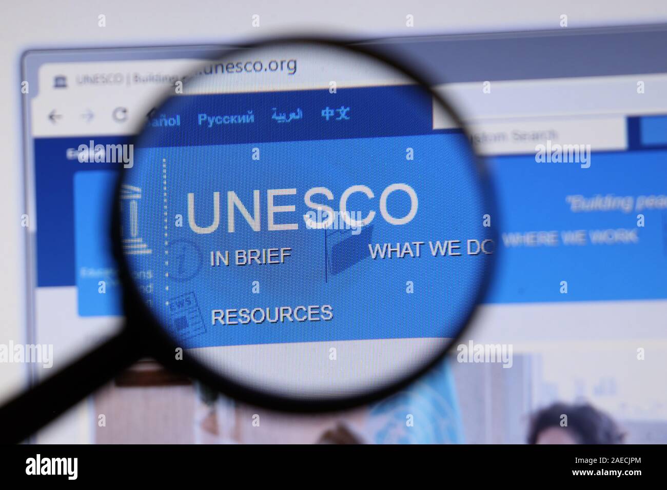 Unesco logo hi-res stock photography and images - Alamy
