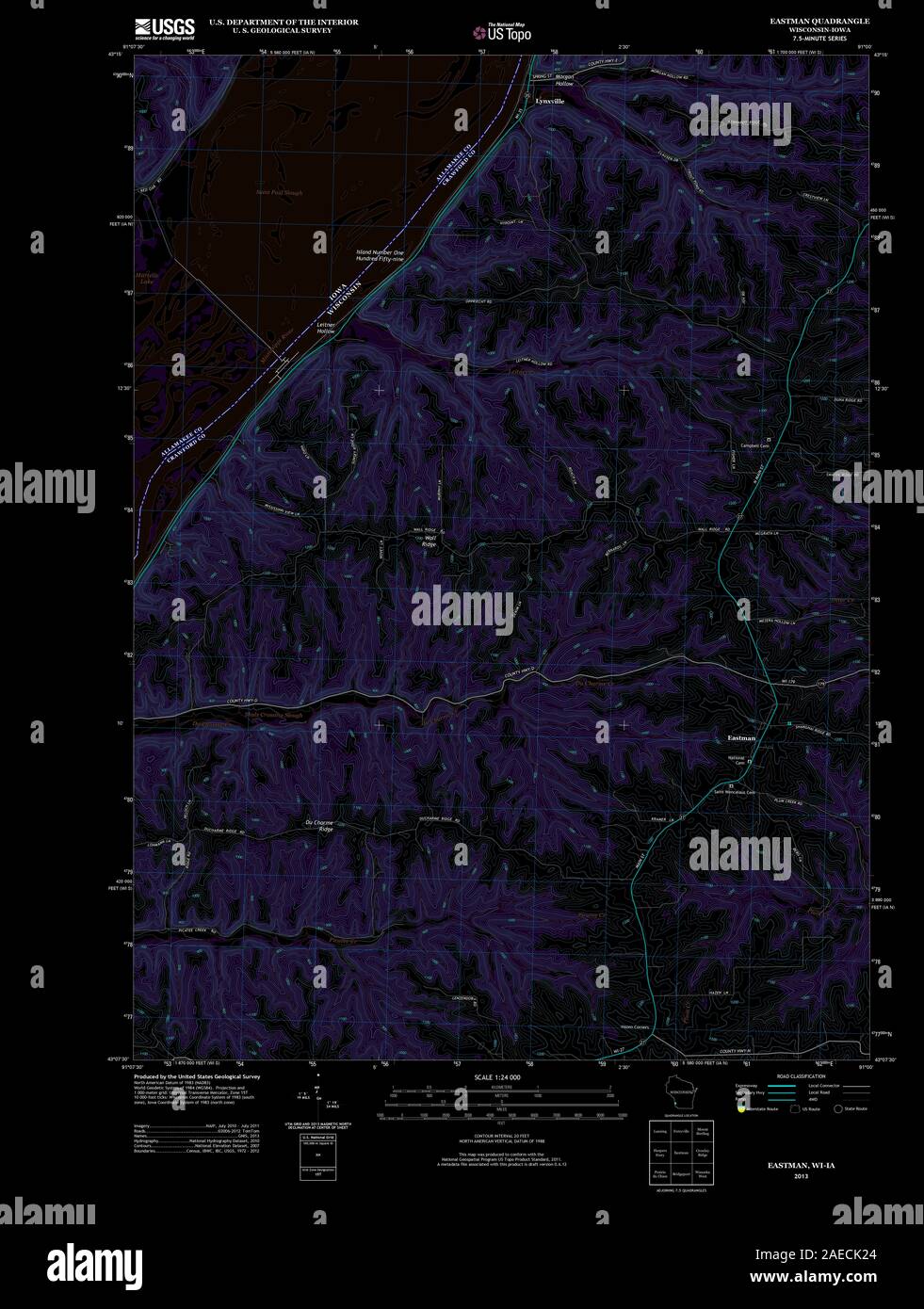 Eastman map hi-res stock photography and images - Alamy
