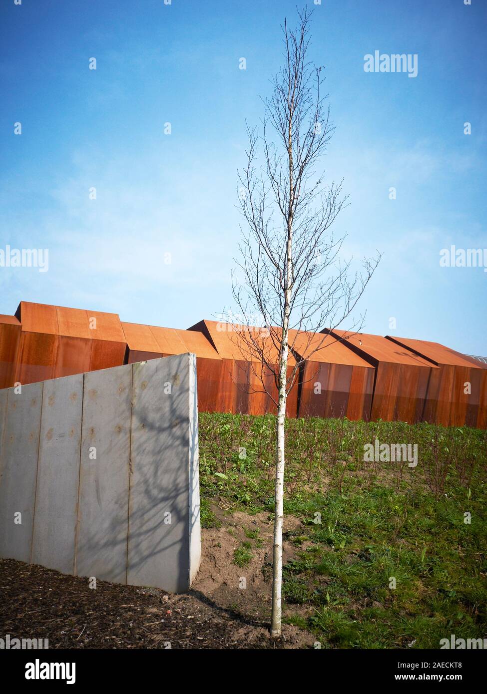 Sub station in Travis Street Manchester UK Stock Photo - Alamy