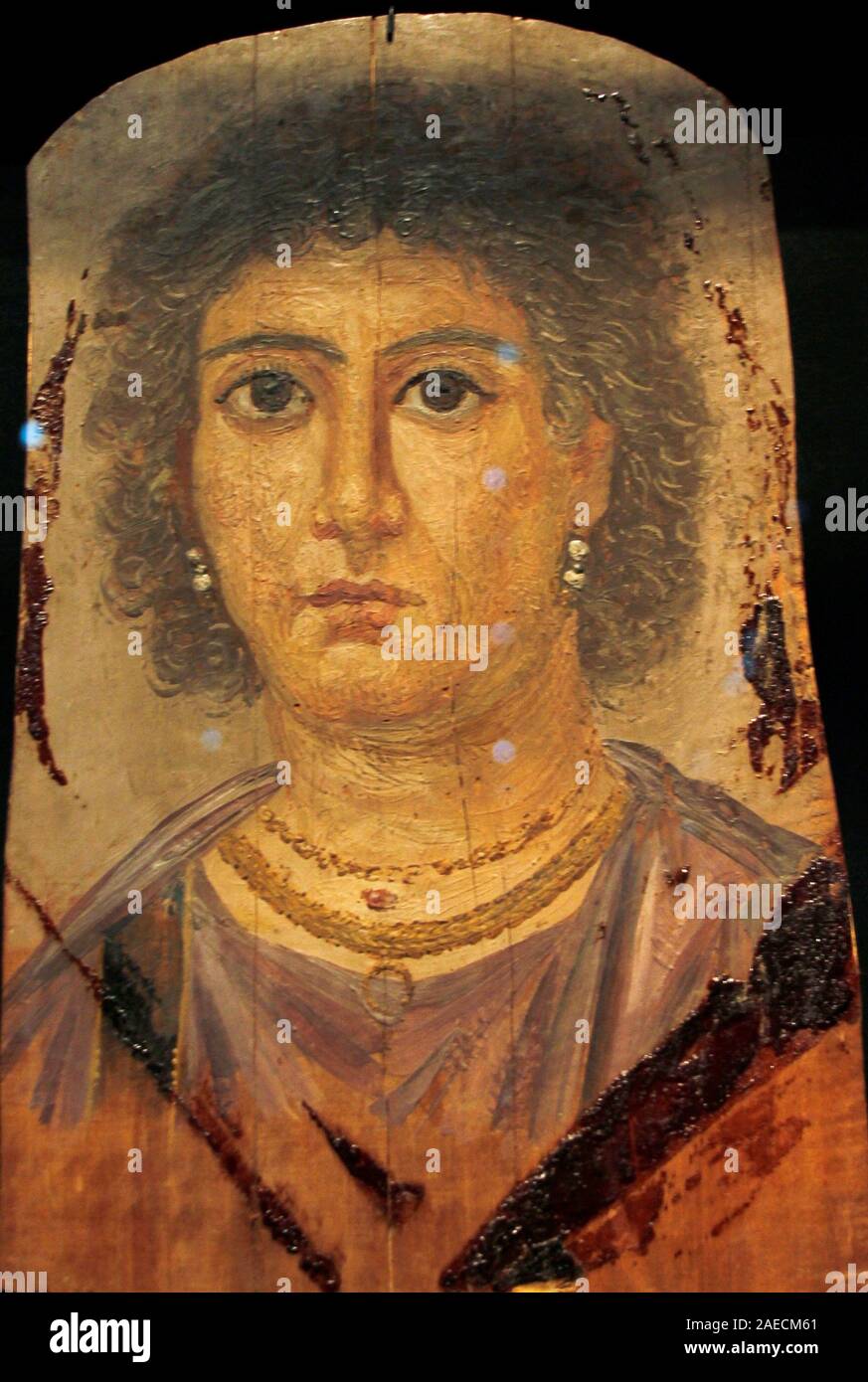 Fayum Portraits. Ancient Greek funeral paintings from 3rd century BC to ...
