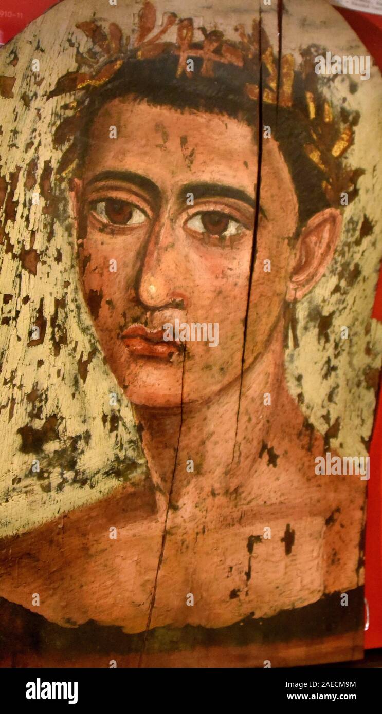 Fayum Portraits. Ancient Greek funeral paintings from 3rd century BC to ...