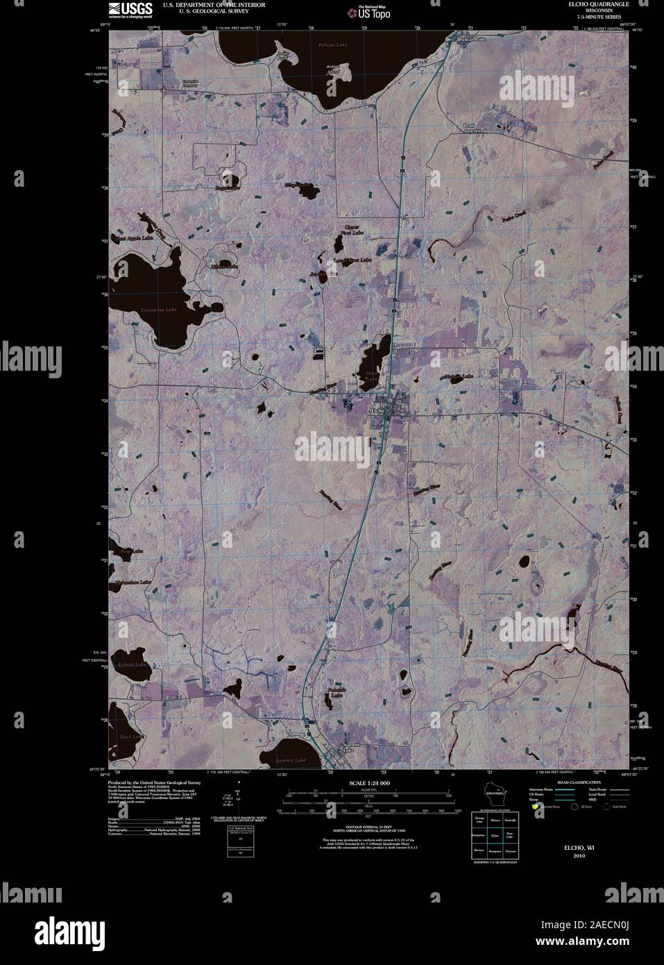 Elcho map hi-res stock photography and images - Alamy