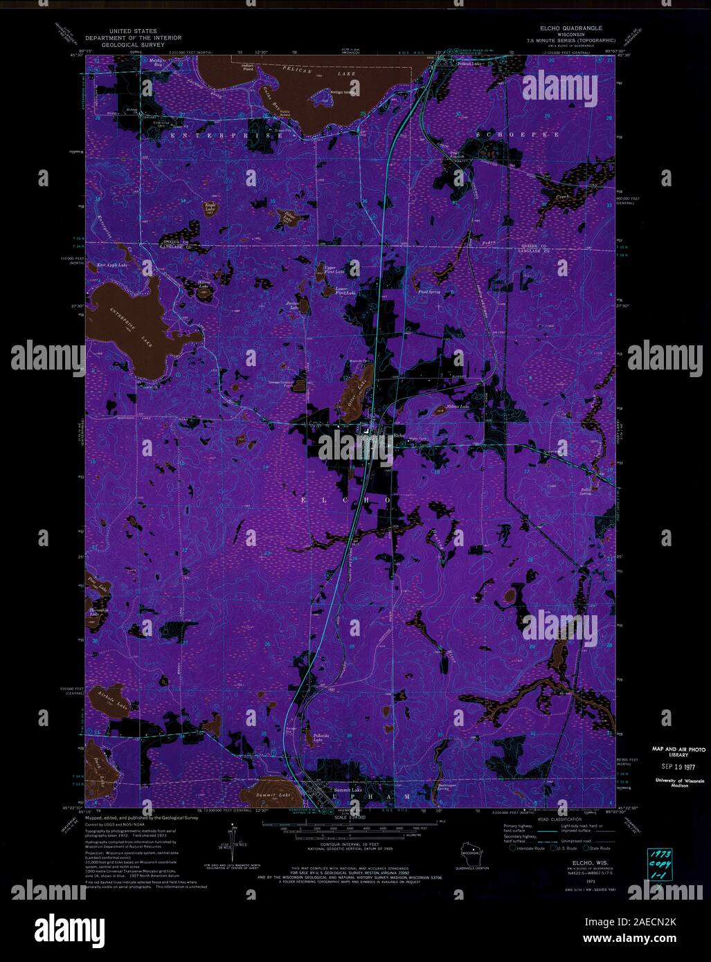 Elcho map hi-res stock photography and images - Alamy