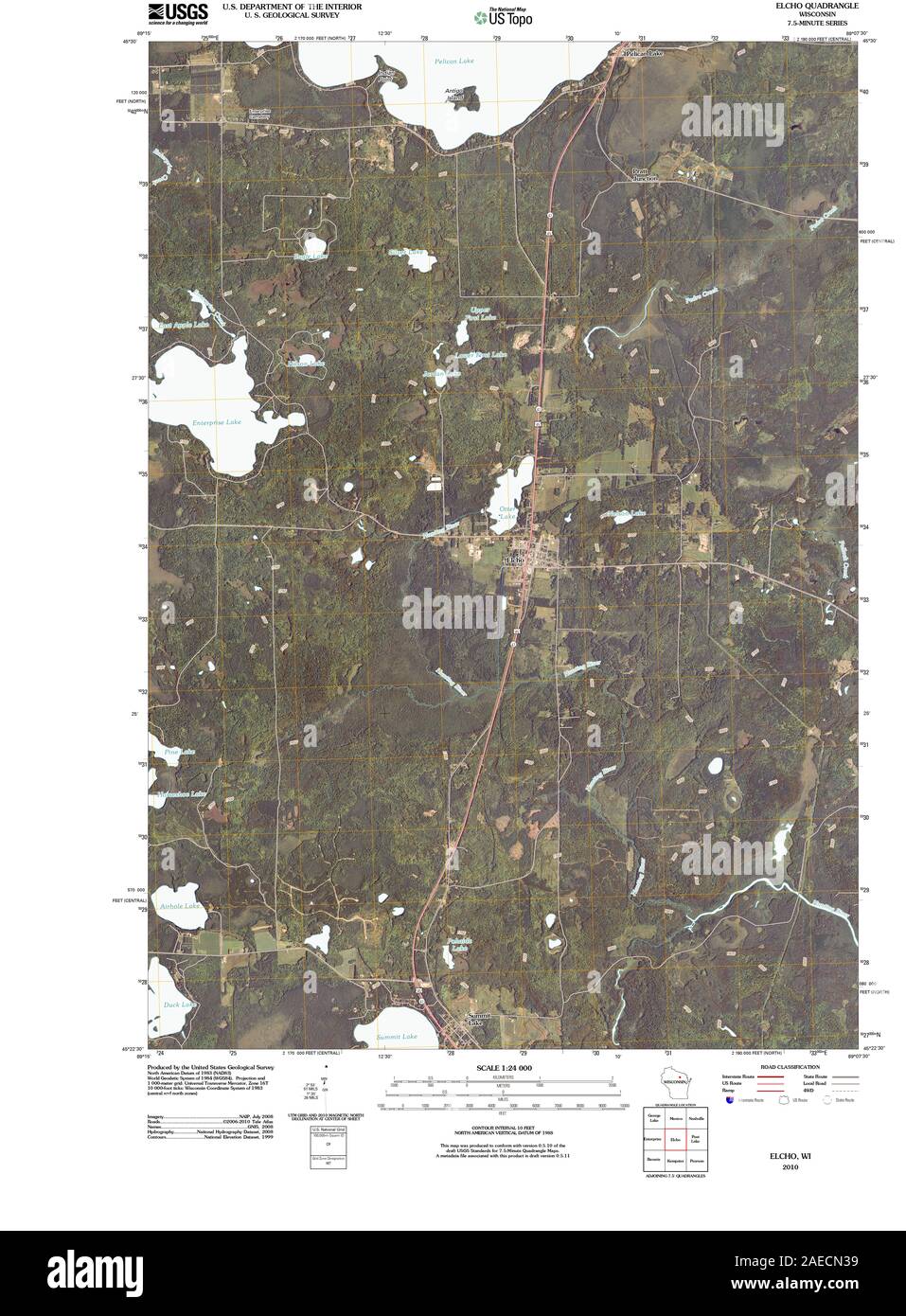 Elcho map Cut Out Stock Images & Pictures - Alamy