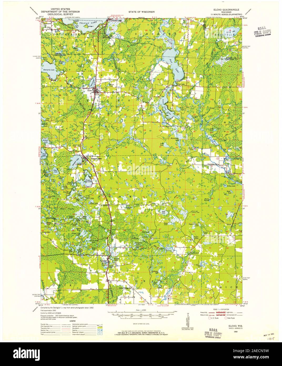 Map of elcho hi-res stock photography and images - Alamy