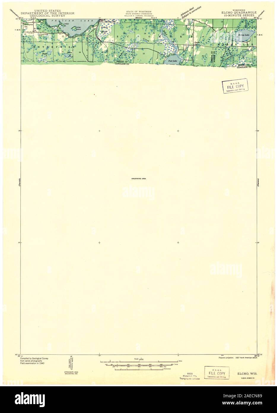 Elcho map hi-res stock photography and images - Alamy