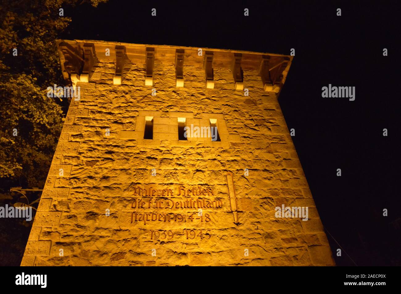 Historic city tower in Rinteln, Germany Stock Photo - Alamy