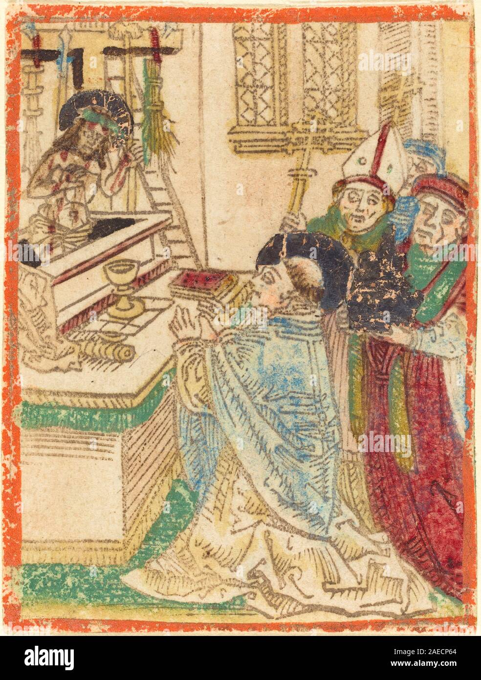The Mass of Saint Gregory; 1480/1490 German 15th Century, The Mass of ... The Mass of Saint Gregory; 1480/1490 German 15th Century, The Mass of ...
