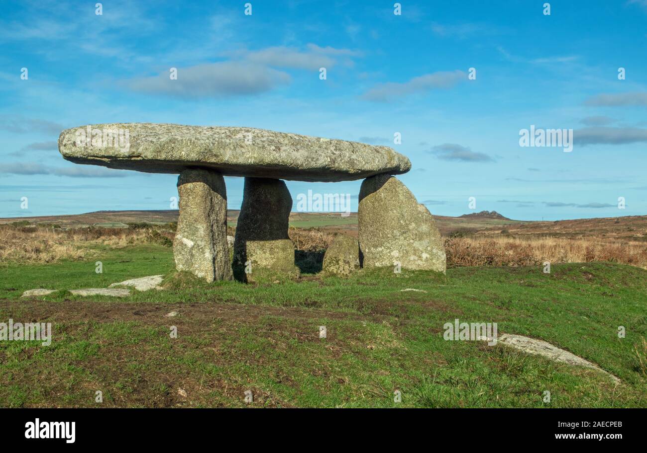 Lanyon Quoit, Cornwall UK Stock Photo - Alamy