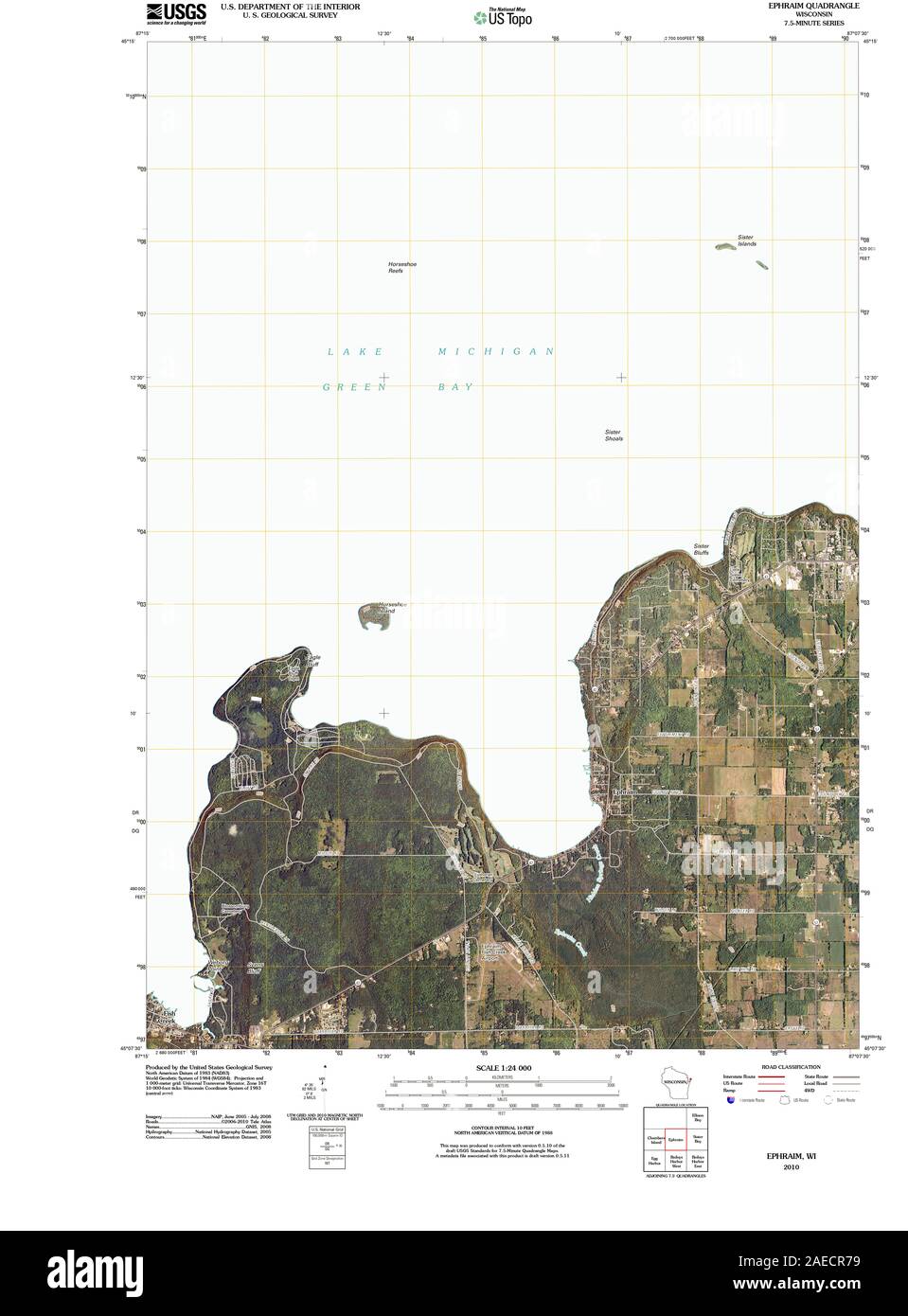 Map of ephraim hi-res stock photography and images - Alamy