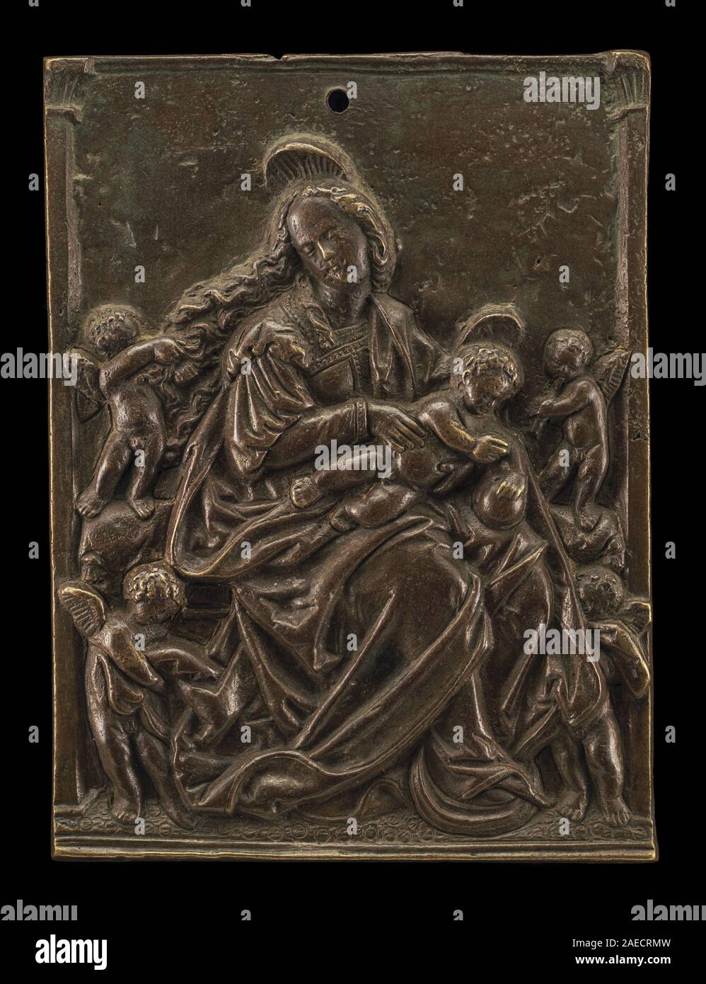 The Virgin & Child with Four Angels; early 16th century German 16th ...