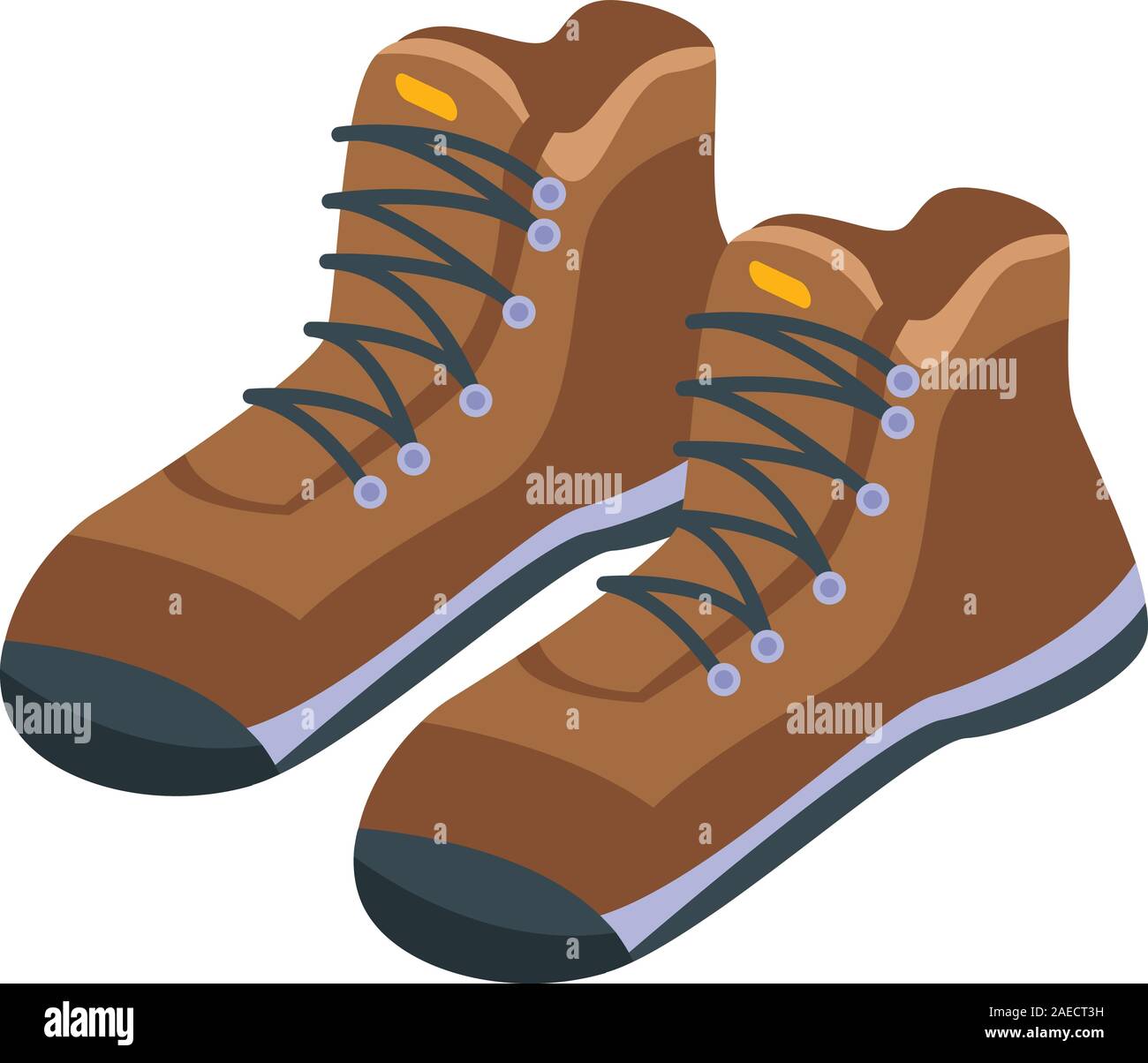 Hiking boots icon, isometric style Stock Vector Image & Art - Alamy