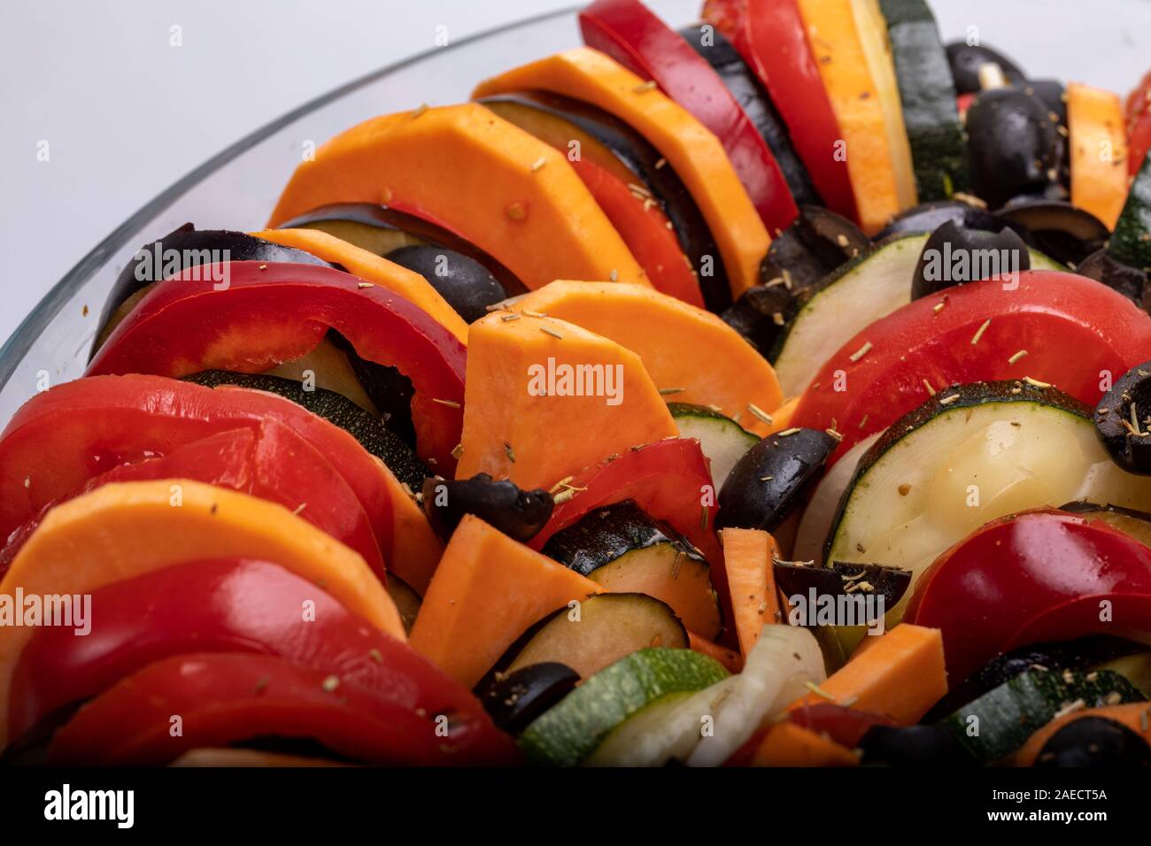 Ratatouille, French Provençal stewed vegetable dish originating in Nice ...