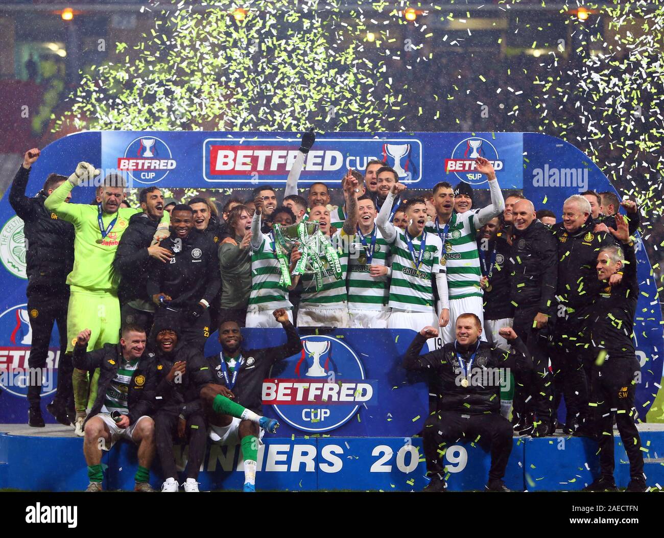 Hampden Park, Glasgow, UK. 8th Dec, 2019. Scottish League Cup Final ...