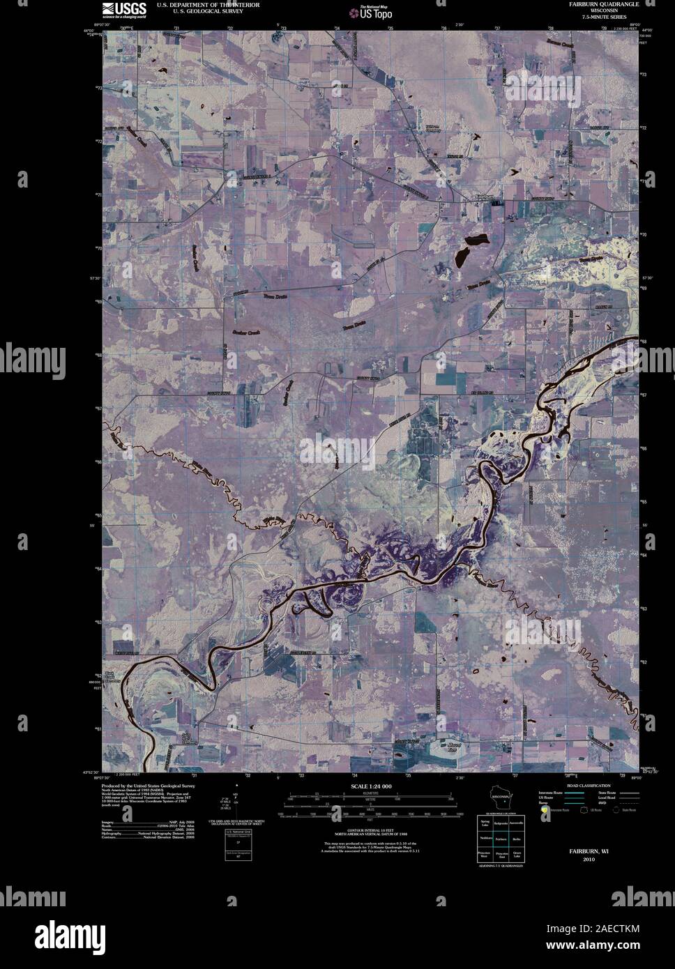 Map of fairburn hi-res stock photography and images - Alamy