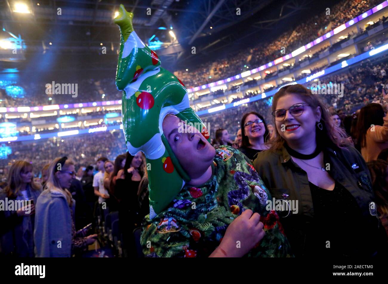 Fans in the stands day two of Capital's Jingle Bell Ball with Seat at ...