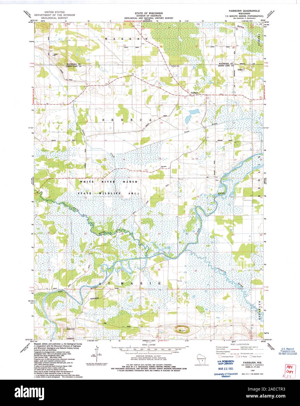 Map of fairburn hi-res stock photography and images - Alamy