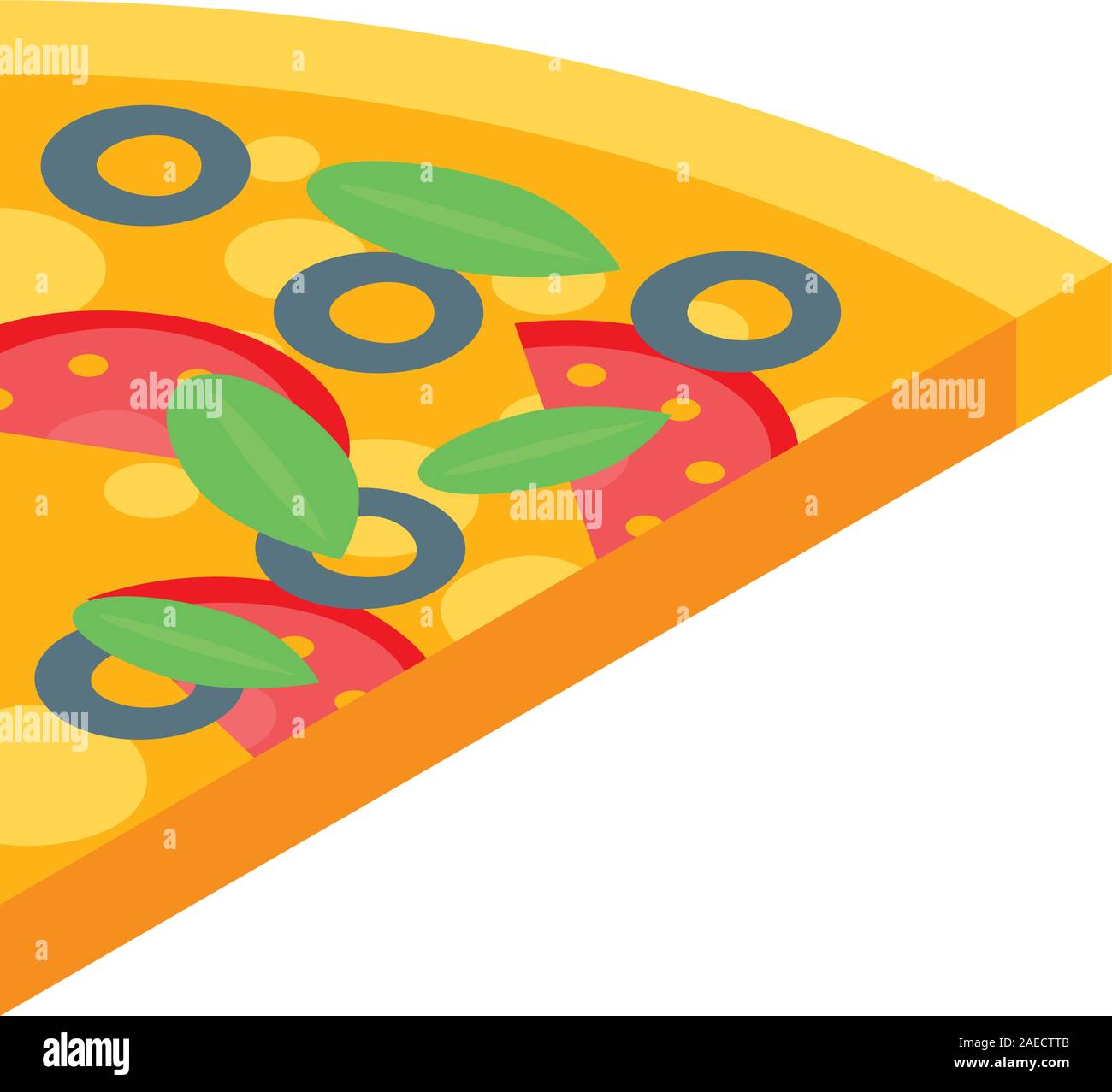 Big pepperoni pizza Cut Out Stock Images & Pictures - Alamy