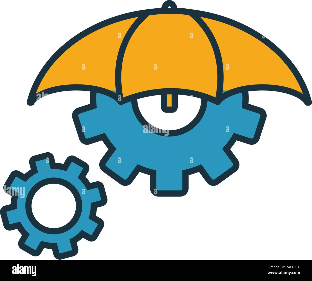 Risk Management icon. Simple element from risk management icons ...