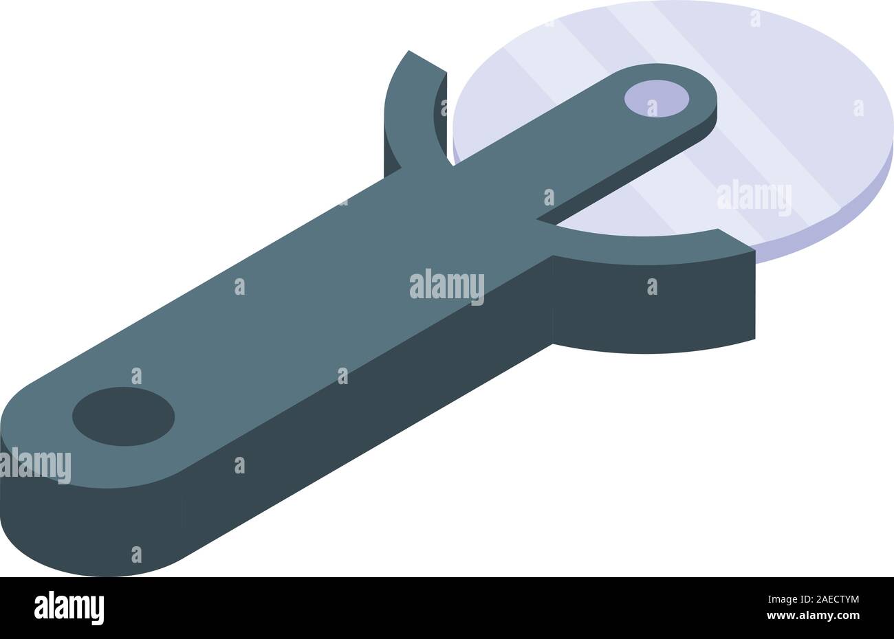 Cartoon pizza cutter hi-res stock photography and images - Alamy